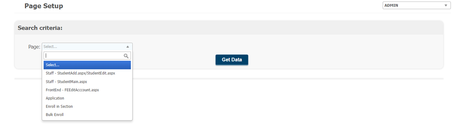 Page Setup in Class+ – The Genius SIS Help Knowledge Base