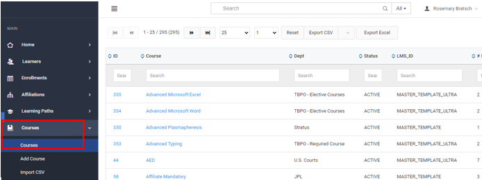 Create Courses and Sections - Genius Enterprise Legacy/Custom – The ...
