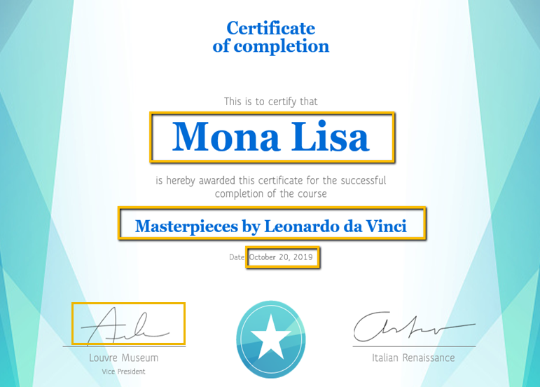 Certificates - Genius Enterprise Legacy/Custom – The Genius SIS Help ...