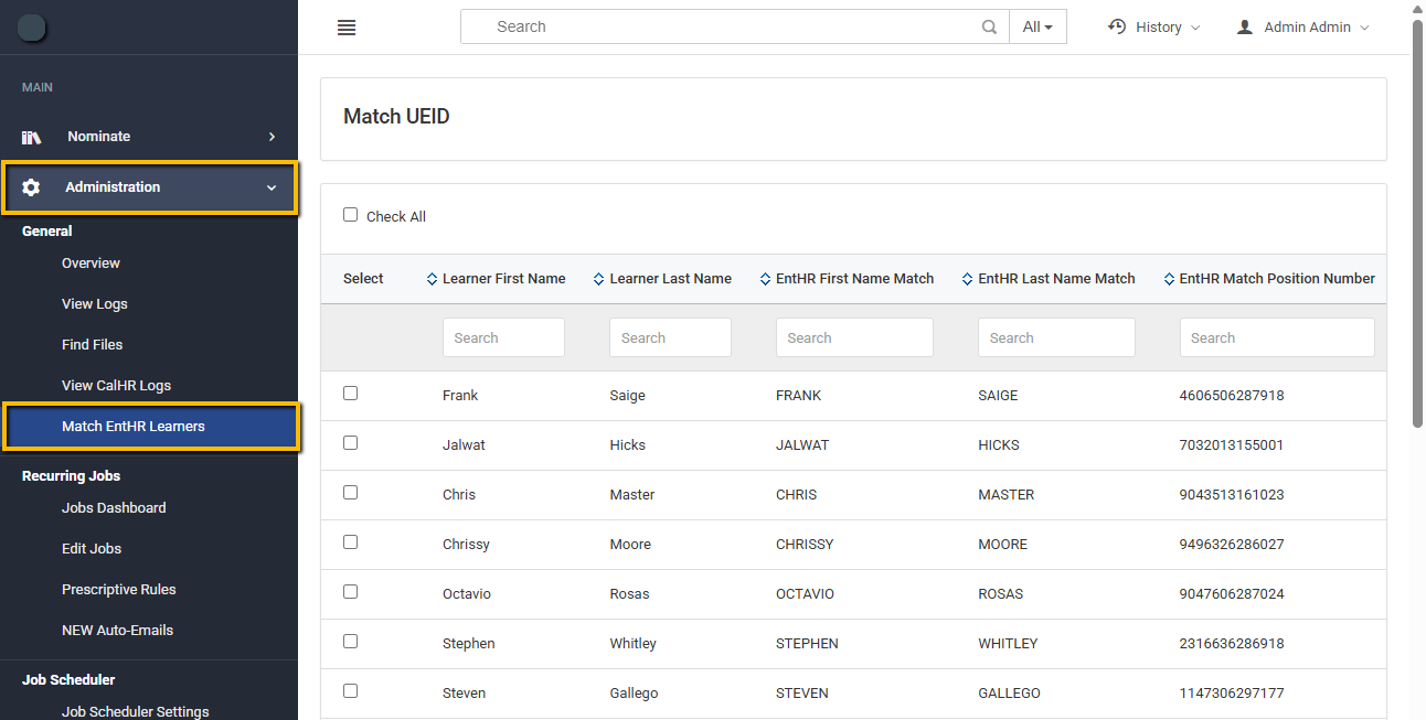 CA State - UEID Matching Process Overview - Genius Enterprise Legacy ...