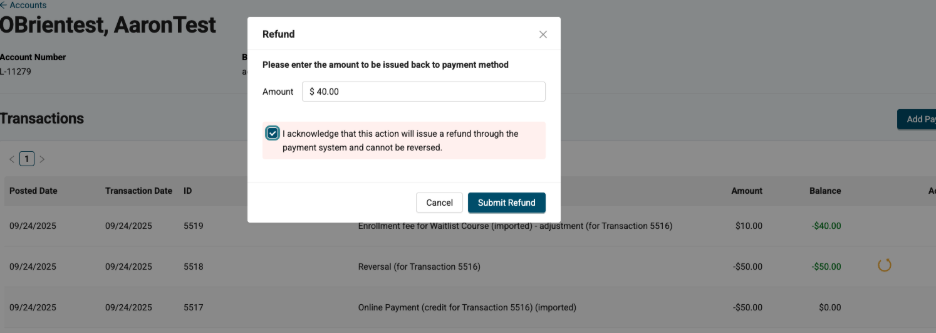 Purchase Adjustments & Payment Refunds - Genius CE & Enterprise – The ...